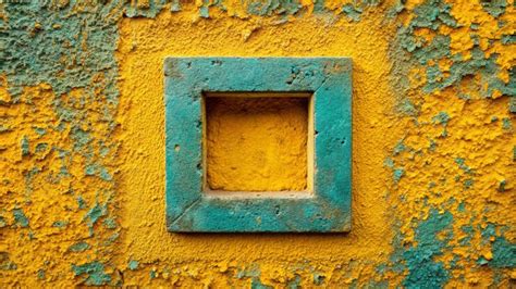 Square Hole Wall Backgrounds Web Graphics Premium Ai Generated Image