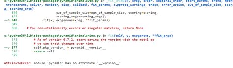 Python Module Pyramid Has No Attribute Version Stack Overflow
