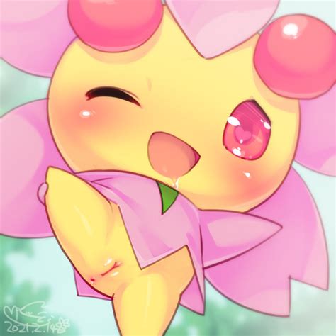 Rule 34 2021 Abstract Background Anus Blush Bodily Fluids Cherrim Chibi Cotora Drooling