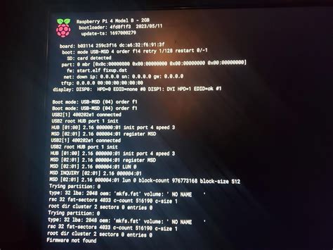 Firmware Not Found When Booting To Usb Ssd Rraspberrypi