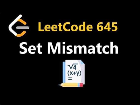 🧠 Solving Set Mismatch In C Using Binary Search And Sorting Talha Khan