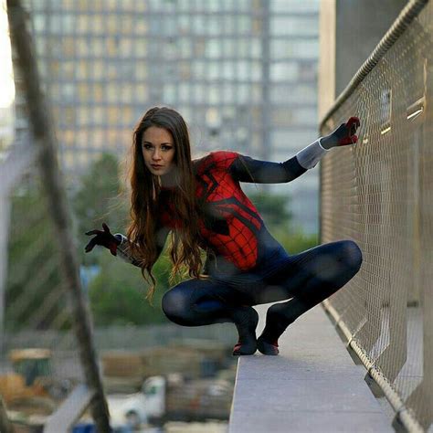 Cosplay Spider Girl Marvel Cosplay Superhero Cosplay