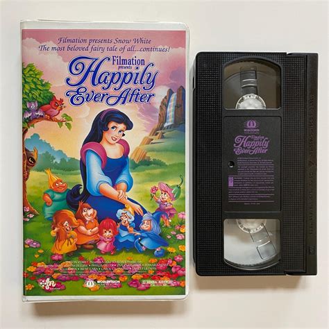 Happily Ever After Snow White Vhs Filmation Animated Movie 1993