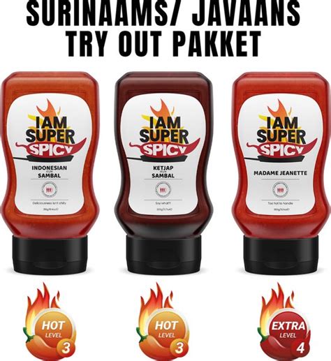 I Am Superspicy Surinaamsjavaans Pakket Indonesian Ketjap