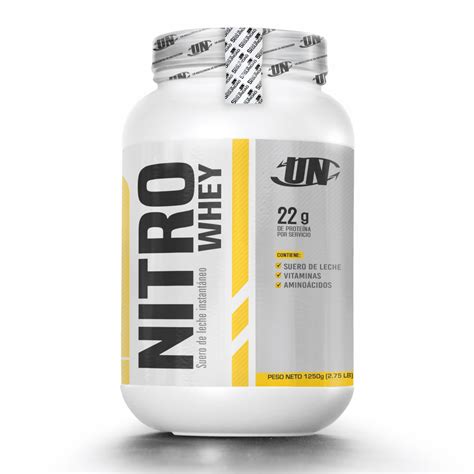 Proteína Universe Nutrition Nitro Whey 1250gr Fresa Real Plaza