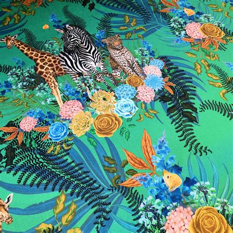 Emma J Shipley Audubon Jungle — Sparrow And Plumb Furniture Ottomans And