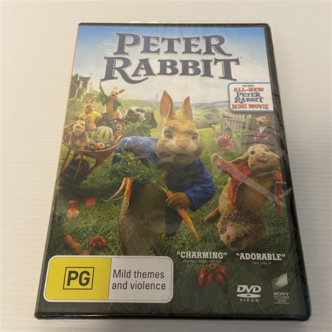 Peter Rabbit Dvd 2018 Animation Live Action Region 2 4 And 5 Brand