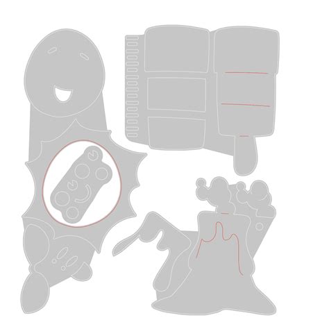 Sizzix Crazy Characters 2 Thinlits Die Set With Stamps