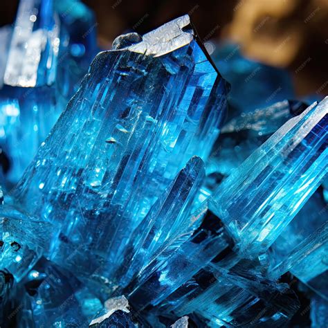 Premium Ai Image Apatite Mineral Closeup