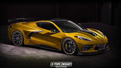 2020 Corvette Stingray Already Gets Zr1 Treatment In New Rendering
