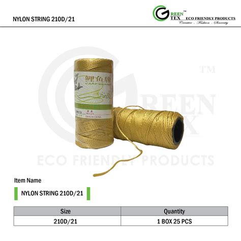 Nylon String Greentex