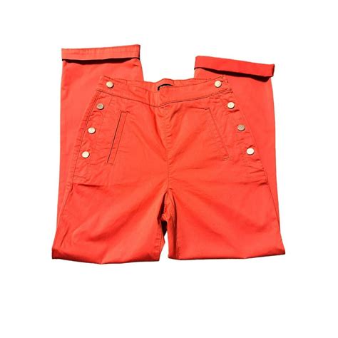 Womens Massimo Dutti Cuffed Capri Size 2 Length 23 Depop