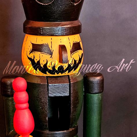 Halloween Nutcracker Etsy Halloween Nutcracker Etsy