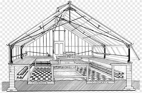 Greenhouse Architecture House Plan Passive Solar Building Design Sketch
