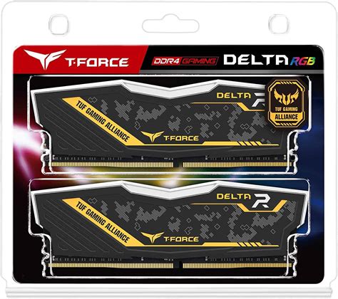 Teamgroup T Force Delta Tuf Gaming Alliance Rgb Ddr4 32gb 2x16gb