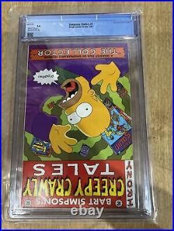 Simpsons Comics 1 Withposter Nm 96 Cgc Bongo Comics 1993 First Issue