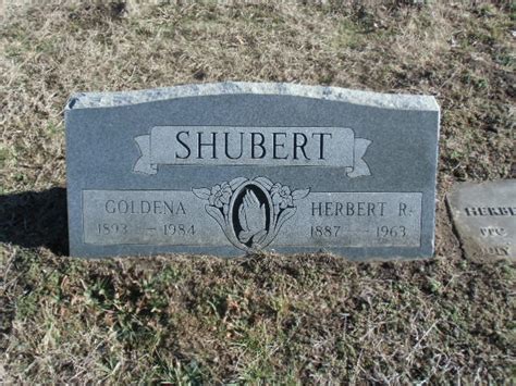 Herbert Roy Shubert 1887 1963 Find A Grave Memorial