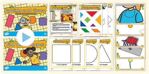 2d Shape Activity Pack Teacher Made Twinkl