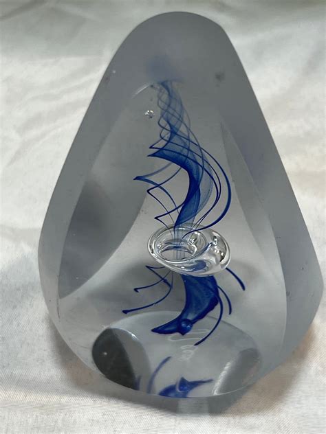 Handmade Blown Art Glass Shaped Sculpture Etsy
