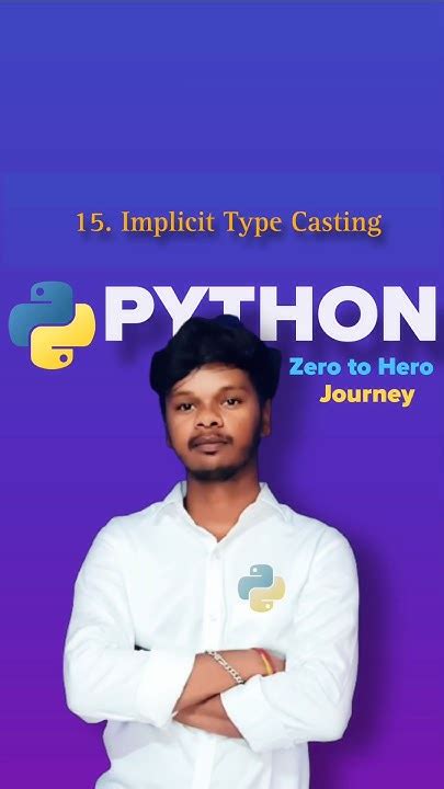 Implicit Type Casting In Python Explained In Telugu Codewithbala
