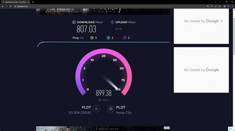 199x Technologies Actual Speed Test Up To 800mbps Youtube