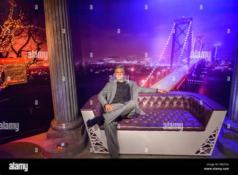 San Francisco Usa Oct 5 2015 George Clooney At The Madame Tussauds Museum In Sf It Was