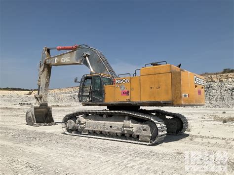 2010 John Deere 850d Lc Tracked Excavator In Midlothian Texas United