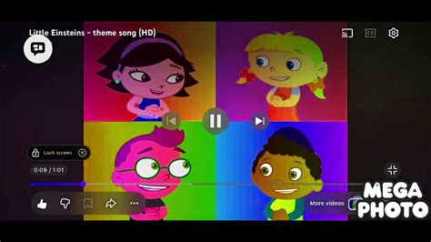 Little Einsteins Theme Song Season 2 In Rainbow Effect🌈 Youtube