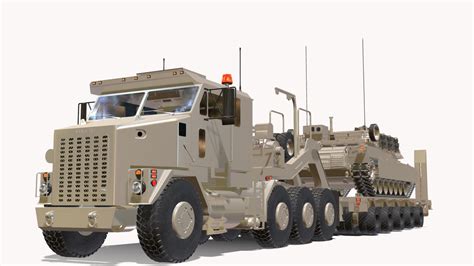 Oshkosh M1070 Het M1a1 Abrams 3d Model By Lm3d Lm9241221 [3605b59