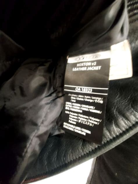 Alpinestars Hoxton V2 Leather Jacket Lrg Re Rides Moto Gear