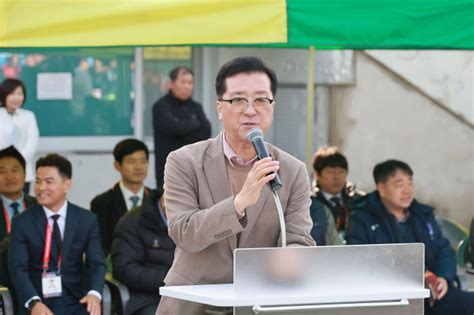 조원휘 대전시의장 생활체육 인프라 확충 노력