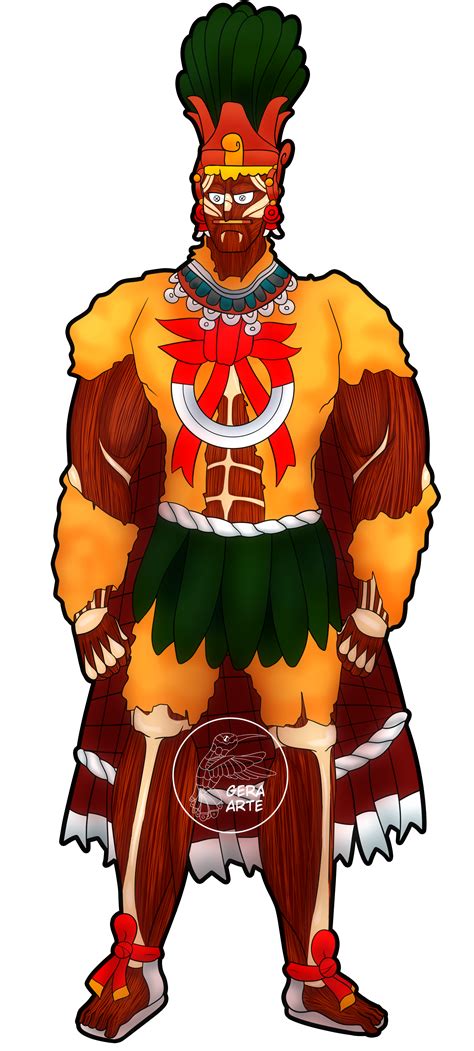 Xipe Totec Design By Gera Arte On Newgrounds