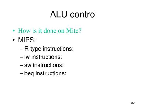 Ppt Mips Data Path Control Powerpoint Presentation Free Download Id3260917
