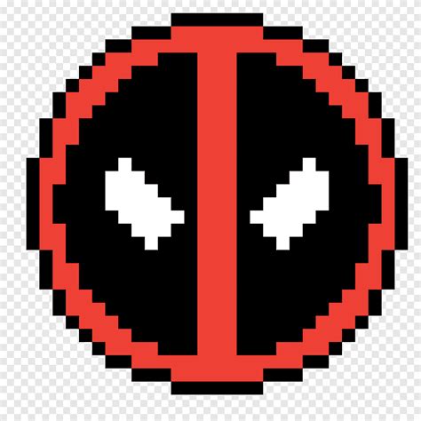 Minecraft Pixel Art Templates Deadpool