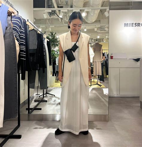 金子綾さんのインスタグラム写真 金子綾instagram「miesrohe パーソナルイベント ありがとうございました♡ 随分と遠くからも来て頂いたり 白も黒も可愛かった