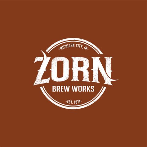 Zorn Brew Works Kucsera Design Brewery Logo Design