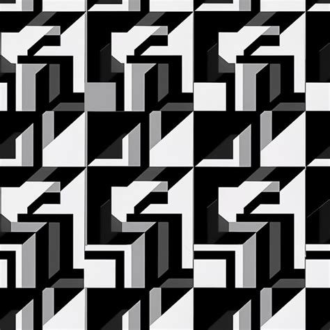 premium ai image abstract geometric shapes pattern ai generated