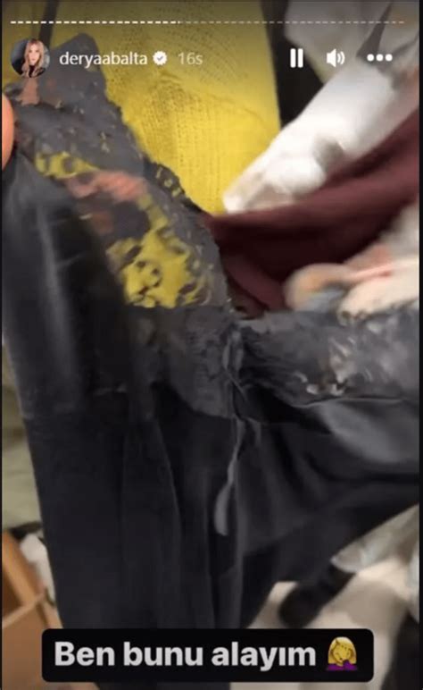 Hakan Baltanın Eşi Derya Balta Yardım Kutusunun Içinden çıkanlara Isyan Etti