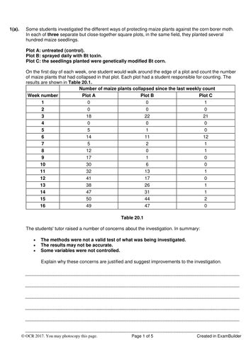 New Spec A Level Bio Ocr Module 6 Genetics Chapter 3 Genomes Genetic Engineering