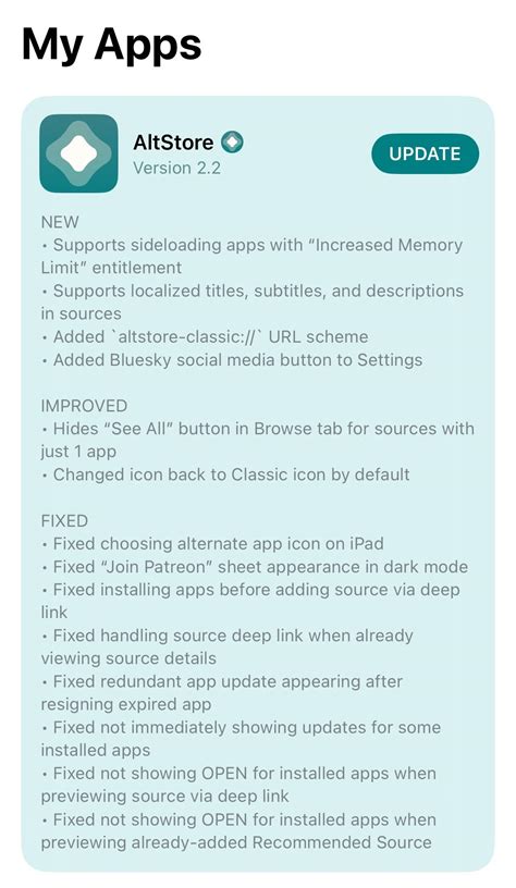Altstore 🚀 Altstore Classic 22 Is Now Available For Every Fosstodon