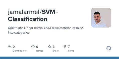 Github Jamalarmel Svm Classification Multiclass Linear Kernel Svm Classification Of Texts