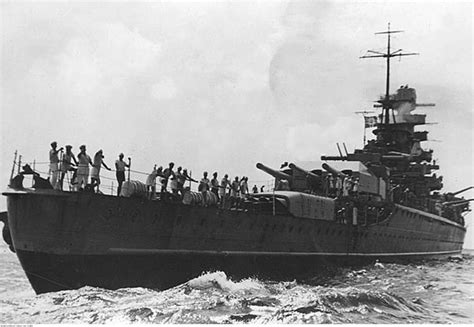 Deutschland Class Cruisers 1931 Naval Encyclopedia