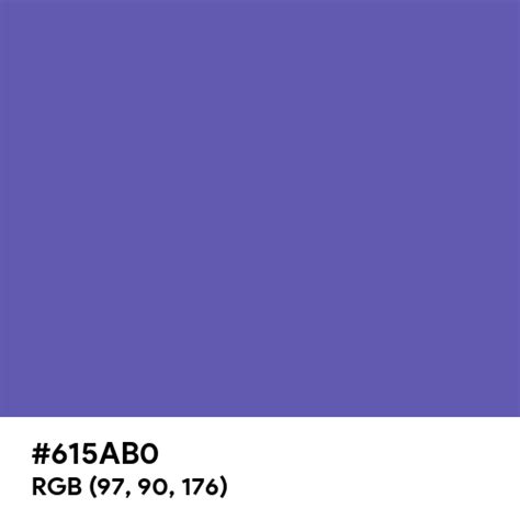 615ab0 Color Name Is Liberty