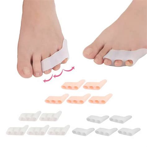 5pair Small Toe Separators Stretchers Toe Straightener Alignment
