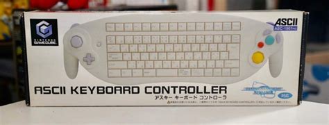 nintendo gamecube ascii keyboard controller in original catawiki