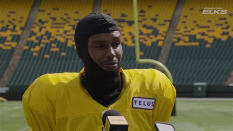 Rookie Camp Qb Kai Locksley 220512 Edmonton Elks