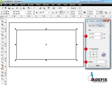 Tips Menggunakan Menu Transformation Coreldraw Lengkap JADEFIS