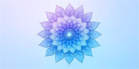 Blue Purple Mandala Background Highresolution Texture Image Stock