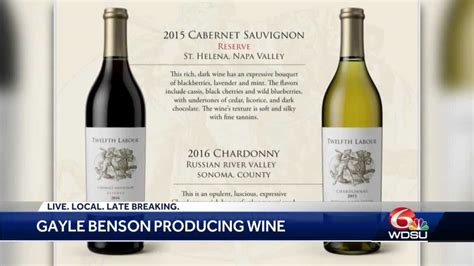 Gayle Benson Creates Wine Company In Honor Of Late Husband
