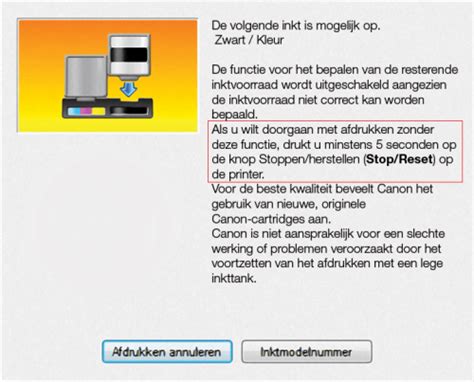 Hoe Reset Ik Mijn Canon Printer — Cartridgecity Nl